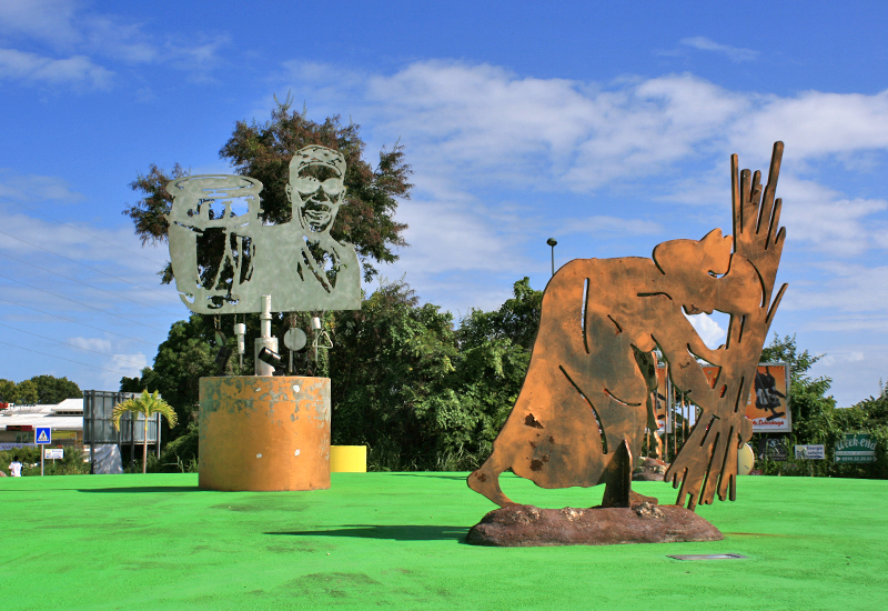 Giratoire “Les amarreuses de Jabrun” - Baie-Mahault - Guadeloupe Tourism